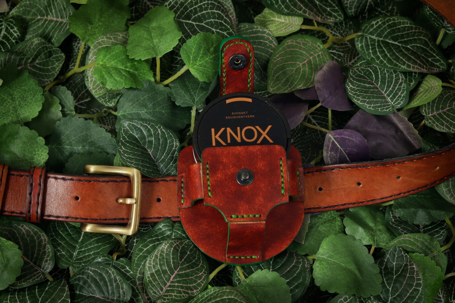 Snus Case, Snuff-smokeless-dip Can Holder in Brown Free Shipping - Etsy ...