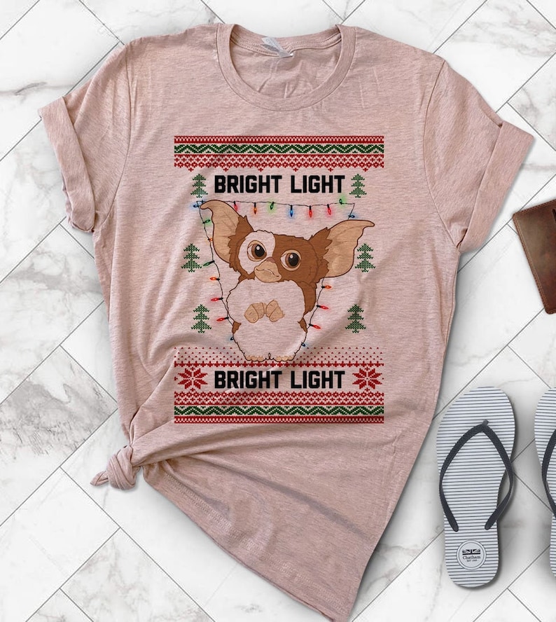 Gizmo Ugly Christmas T-shirt | Funny Holiday Party Tee - Etsy