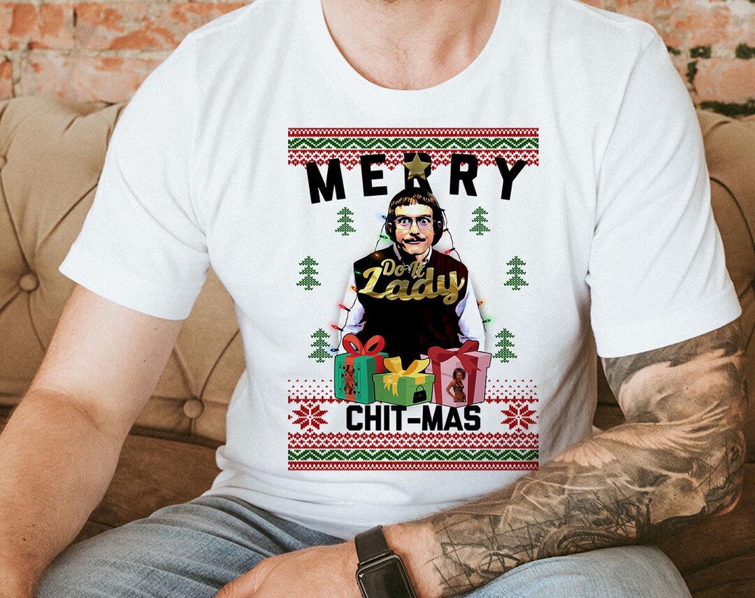 Chit Meme Merry Chit-mas Christmas T-shirt | Funny Ugly Christmas Tee ...