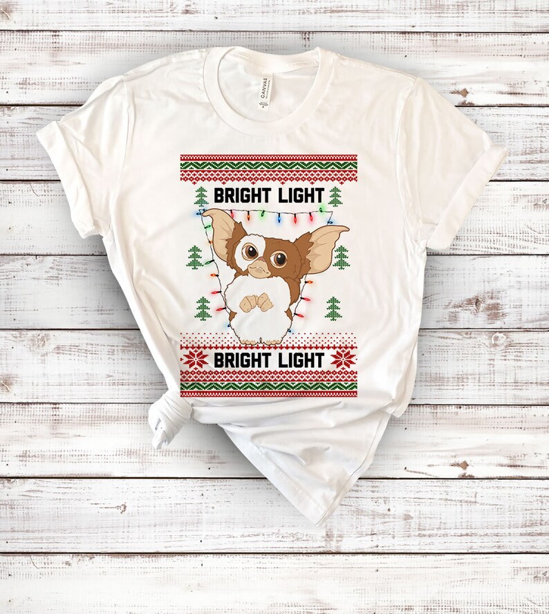 Gizmo Ugly Christmas T-shirt | Funny Holiday Party Tee - Etsy