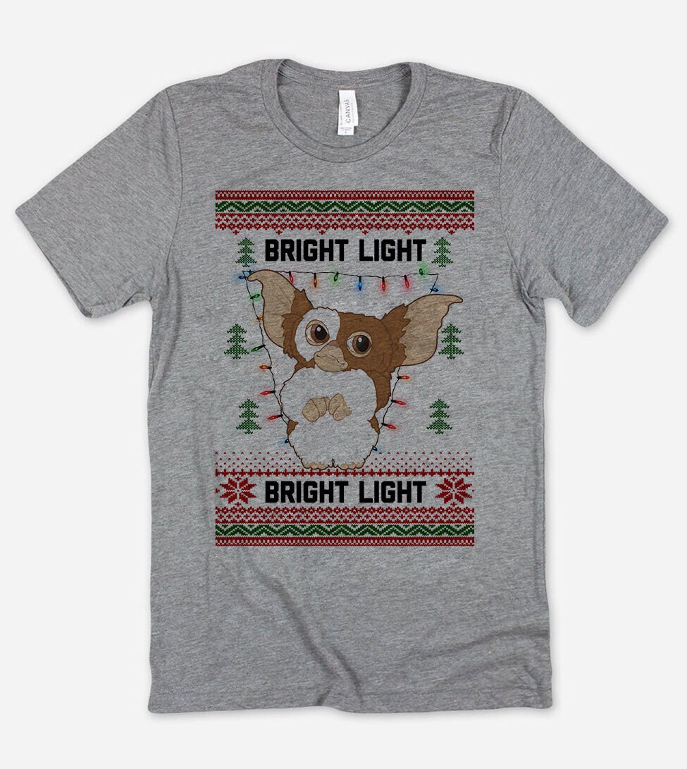Gizmo Ugly Christmas T-shirt | Funny Holiday Party Tee - Etsy