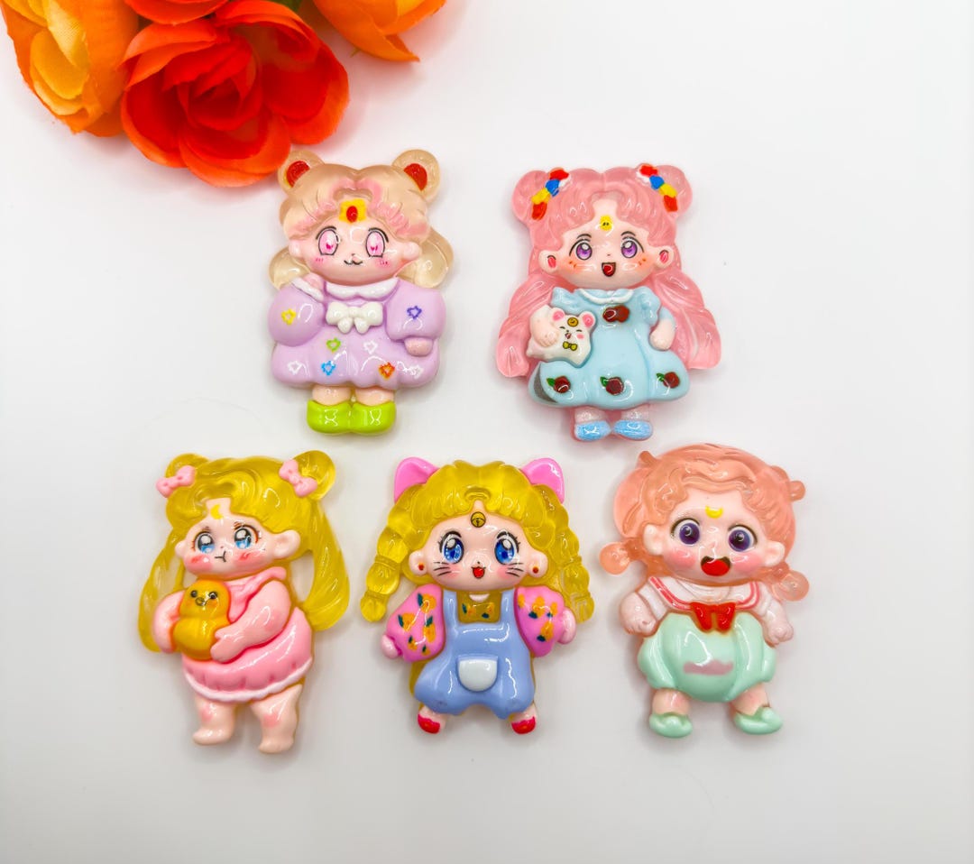 Baby Sailor Moon Big Charm/cabochons/decoden DIY Kawaii Charms, Sailor ...