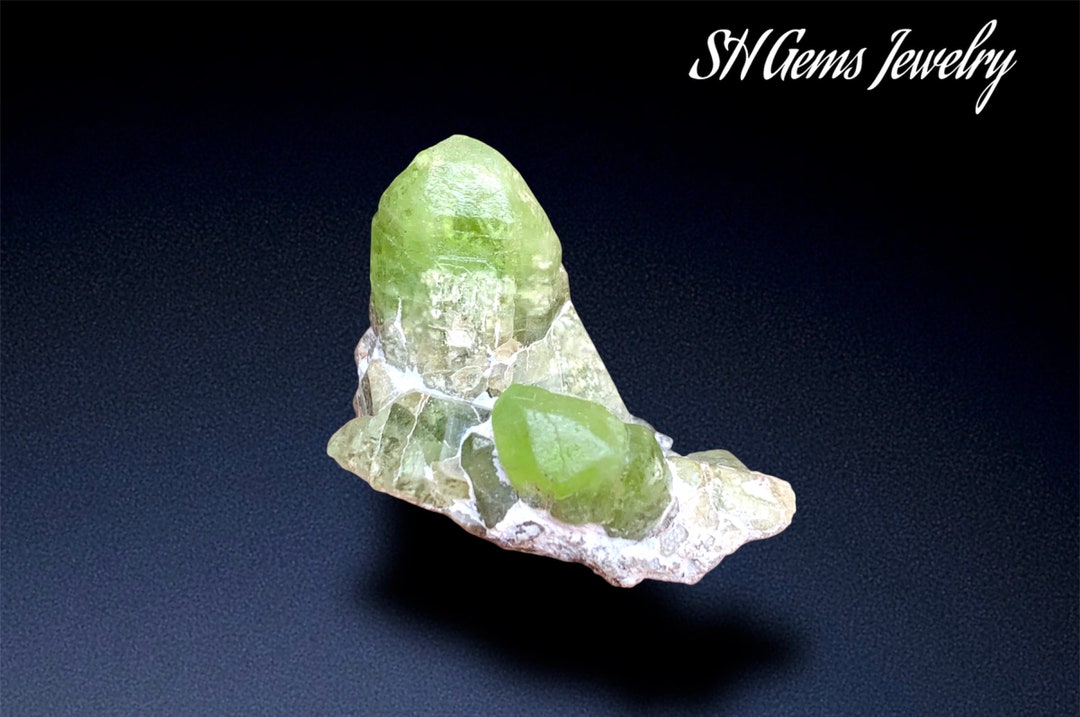 Peridot Mineral Specimen Natural Green Peridot Specimen - Etsy