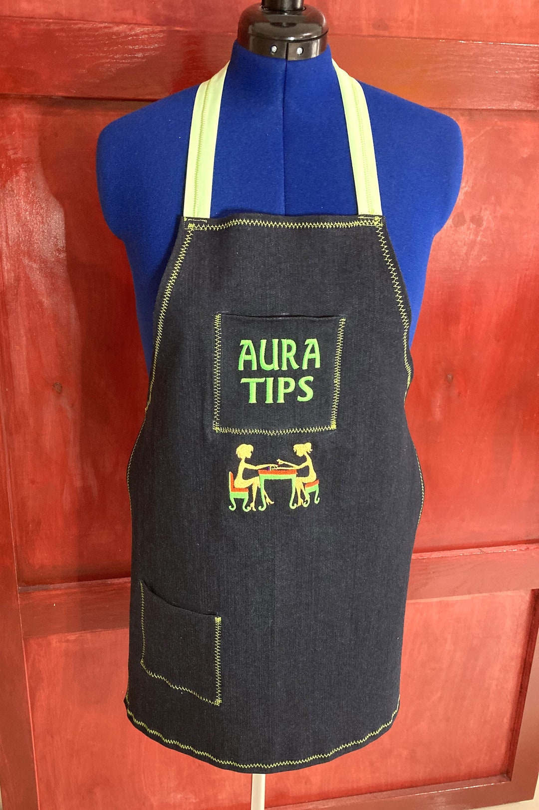 Apron, Hair Salon Apron, Nail Salon Apron, Custom Made Apron, Kitchen ...