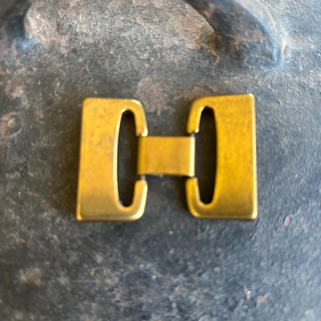 30mm Clasp With Safety Clip for 5mm-30mm Flat Leather Cord, Wide Flat ...