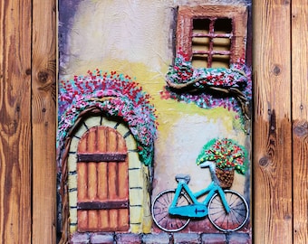 Handmade Wall Painting Etsy