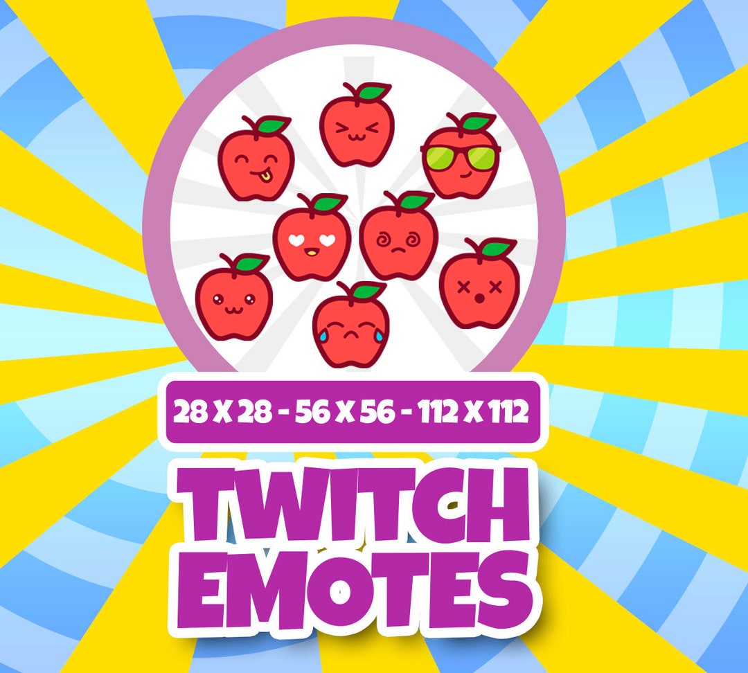 Apple Emote, Twitch Emotes, Cute Twitch Emotes, Discord Emotes, Emotes ...