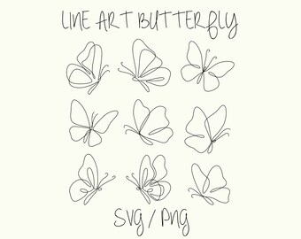 Butterfly SVG Butterfly SVG File Butterfly Cluster SVG - Etsy