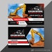 Excavation Business Card Design, for Landing Service Card Design ...