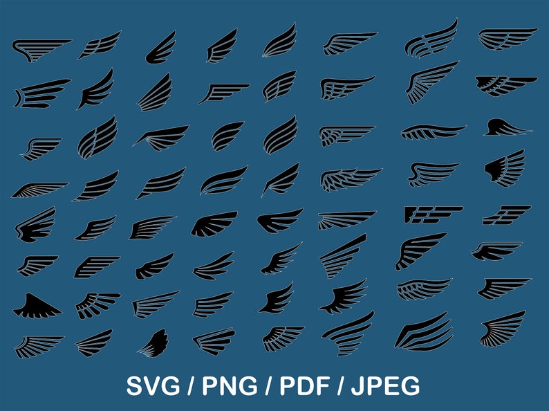 64 Feather SVG Bundle, Birds Feather Svg, Feather Digital File, Logo ...