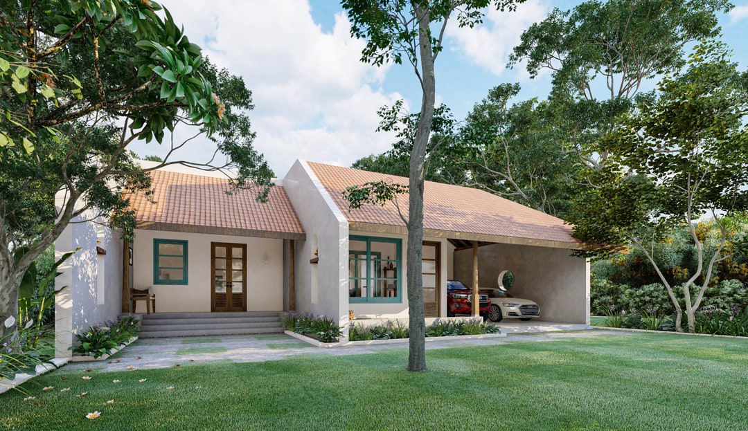 Center Courtyard House Design , Interior Design, Traditional Modern ...