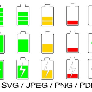 Battery Clipart, Battery Vector, Battery Svg, Battery Png, Battery ...