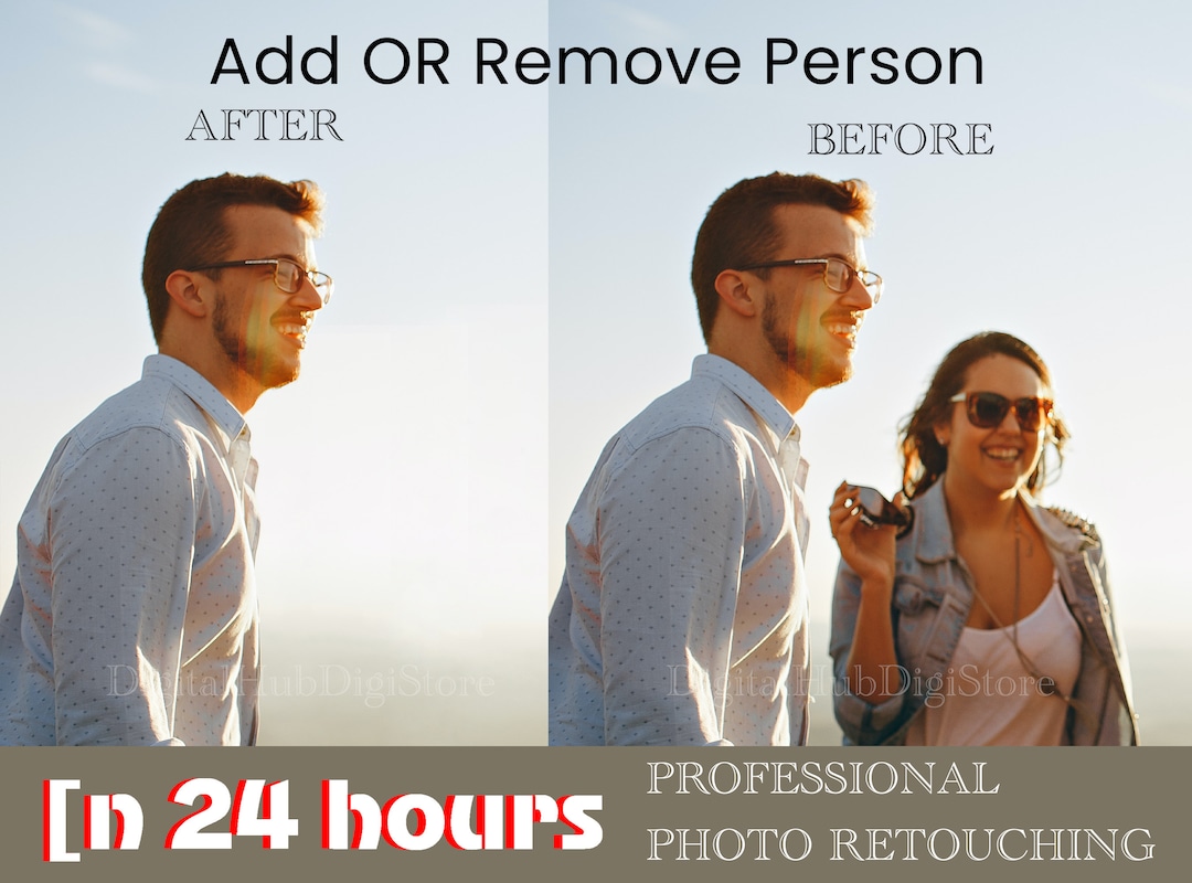 Add or Remove Person From Photo, Photo Retouch, Combine Photos, Photo ...