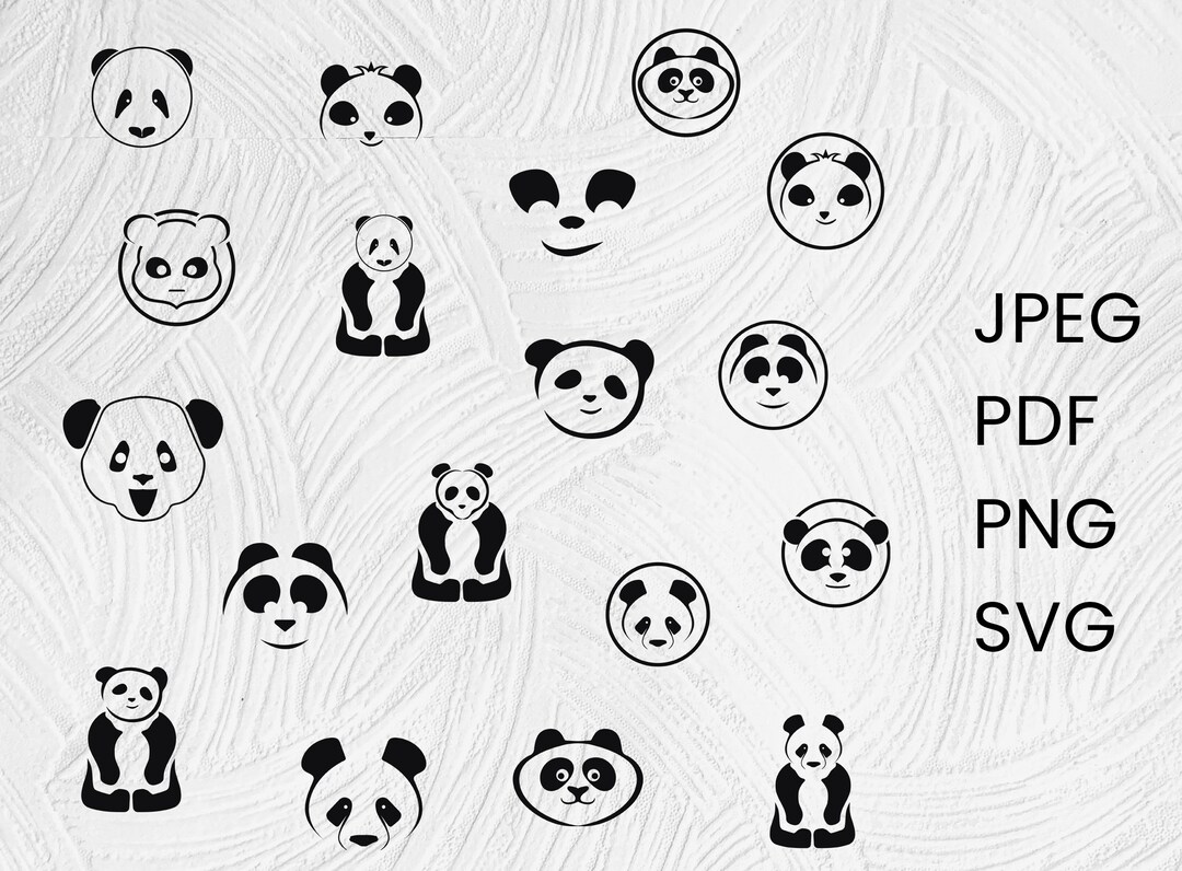Panda SVG Panda Head Clipart For Panda Silhouette Panda Face SVG panda-svg-panda-head-clipart-for-panda-silhouette-panda-face-svg
