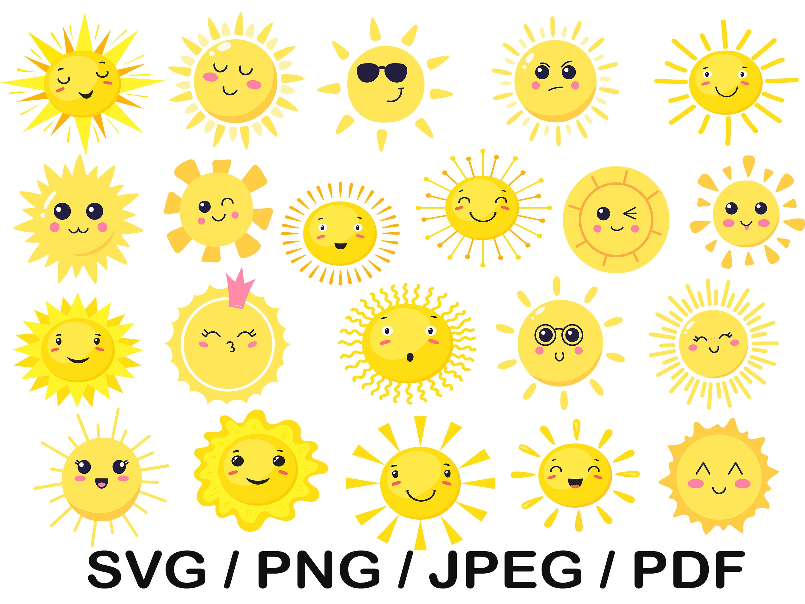Hawaiian Smiley Face Clip Art
