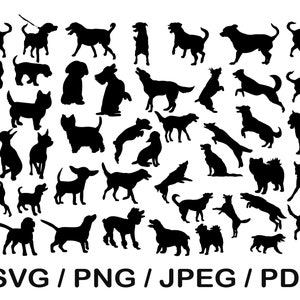 Puppy Svg File, Dog, Pet, Boy, Girl, Kid, Svg, Party, Animal Silhouette ...