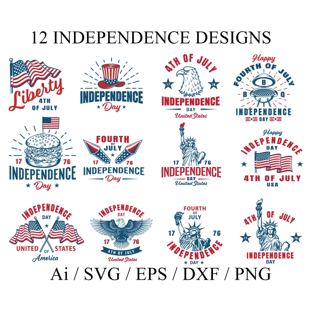 12 American Flags PNG, 4th of July PNG, Independence Day,4th of July ...