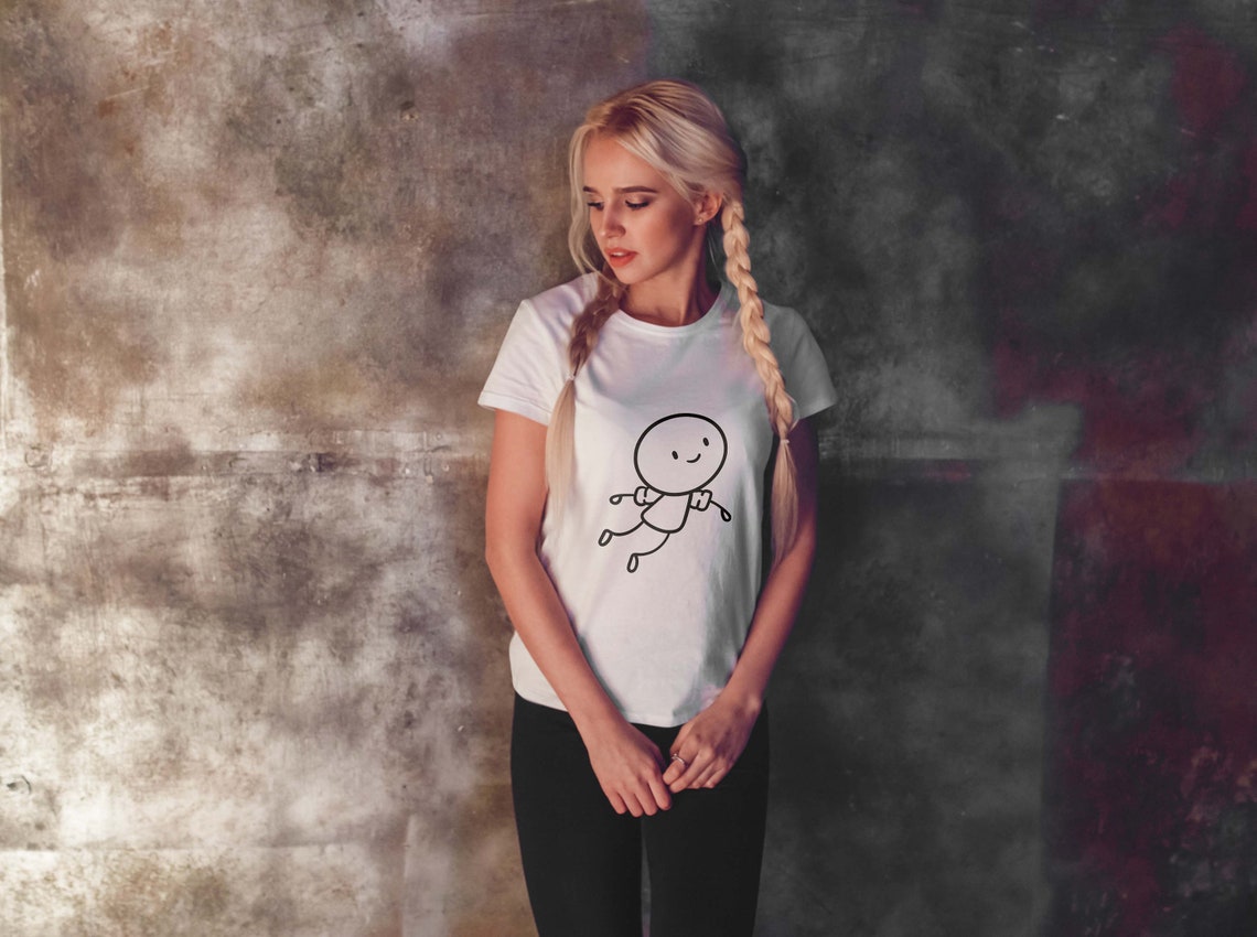 Kids Clipart. Thin Character Cartoon Character in Different - Etsy