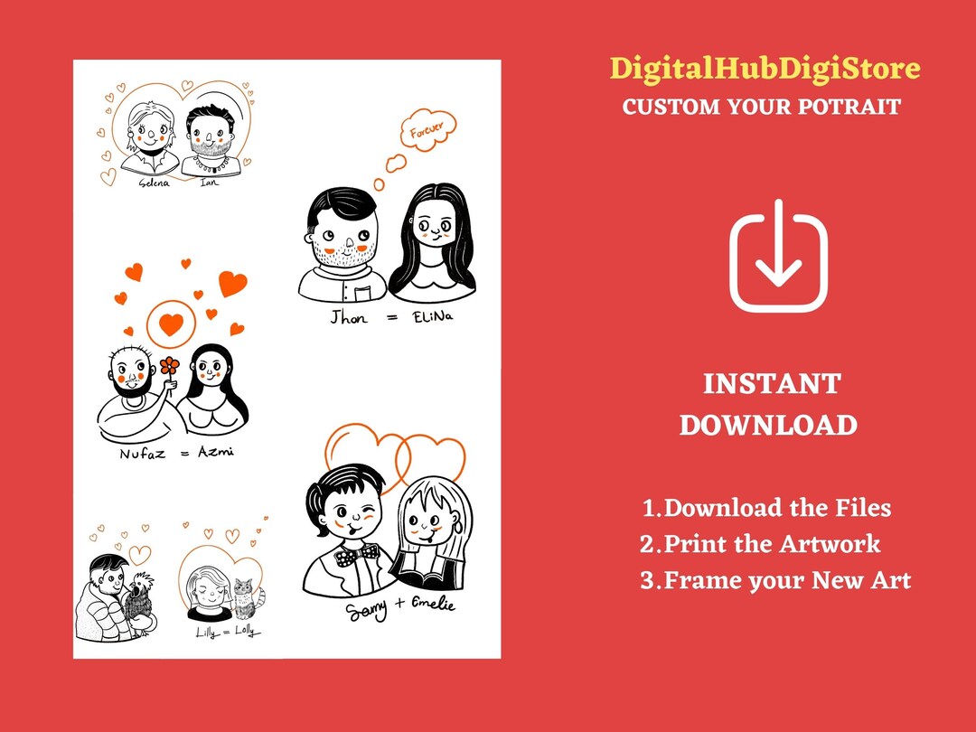 Cute Minimalist Art Memorial Art Custom Minimalist My Pet - Etsy