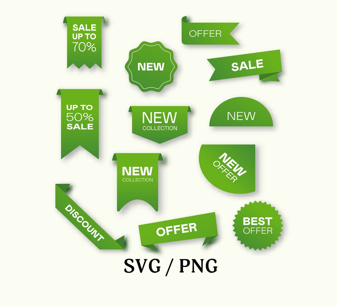 Offer Svg, Sale, New Collection Svg, Best Offer Svg, Discount, Get ...