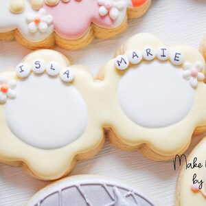 2 Dozen Groovy Baby Girl Shower Cookies|custom Wording (24 Cookies) - Etsy