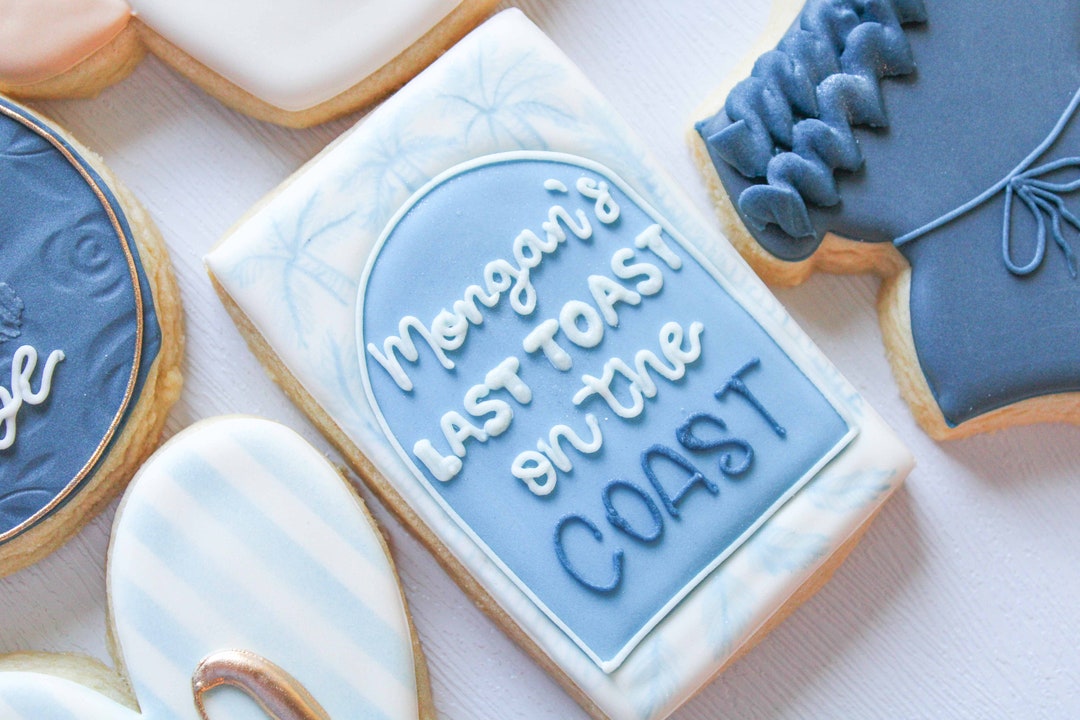 2 Dozen Bachelorette Decorated Sugar Cookies| Last Toast on the Coast ...