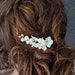 AVA HAIR PIN Floral Hair Pins Hair Accessory Wedding Hair Style Bridal ...
