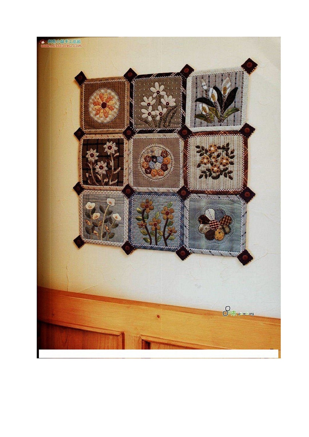 45 COUNTRY PATCHWORK Patterncountry Patchworkjapanese Craft E-book 262 ...