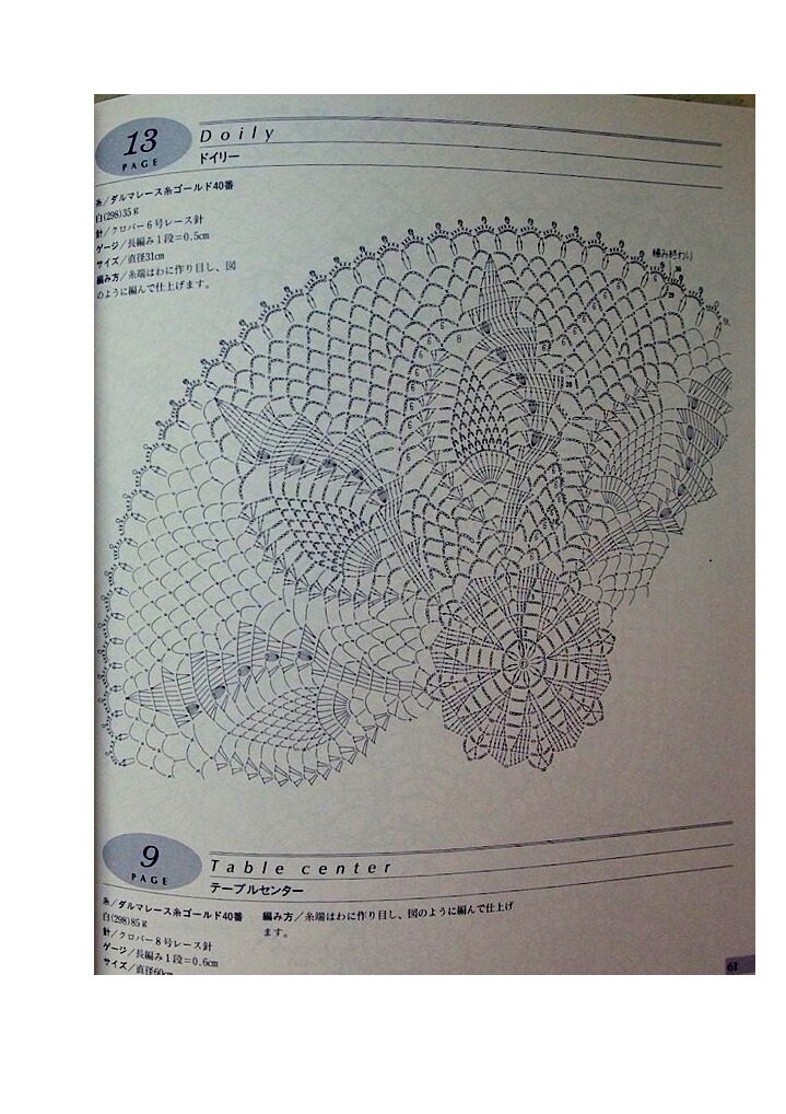 29 CROCHET LACE WORK Pattern-“lace Work Ondori”-japanese Craft E-book ...