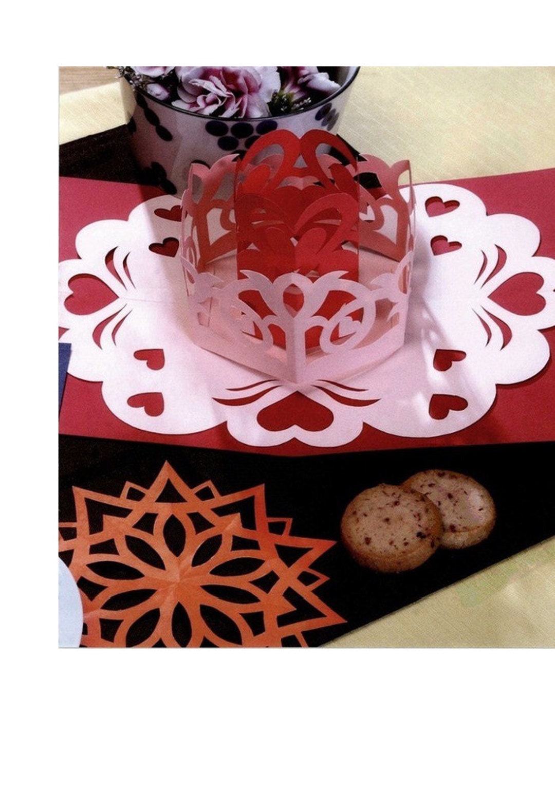 101 CUT PAPER Pattern-“colorful Cut Paper Art-part 2”-japanese Craft E ...