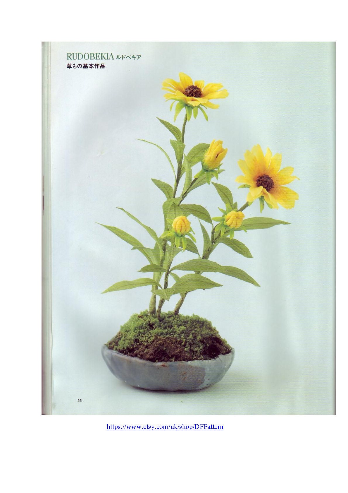 35 JAPANESE BONSAI Pattern-“ondori Bonsai”-japanese Craft E-book #170 ...