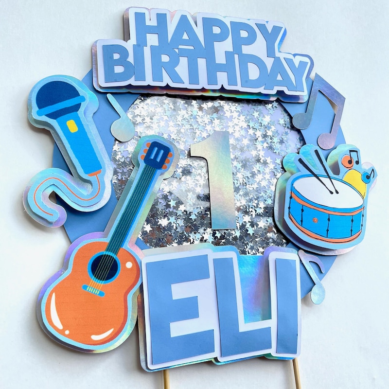 Musical Instruments Cake Decorations - Etsy