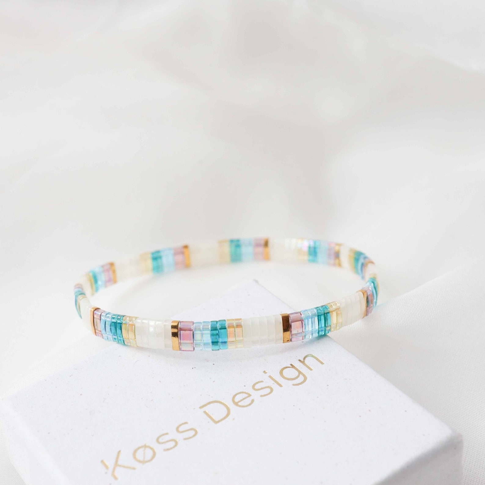 Poly - Tila Beads Bracelet - Etsy