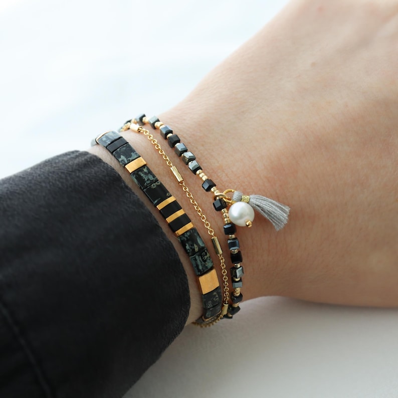 Maya Set - Tila Beads Bracelets - Etsy