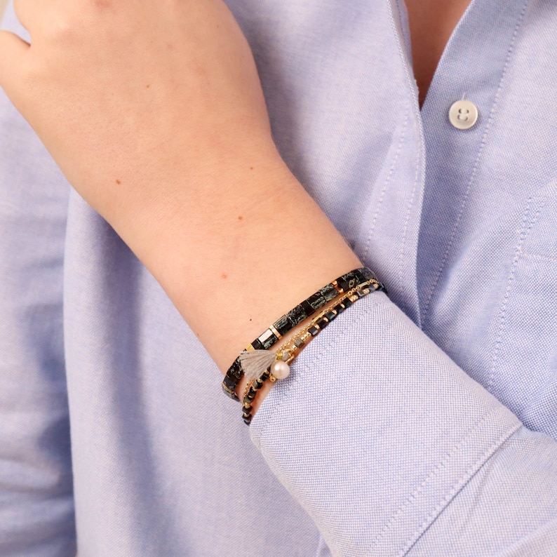 Maya Set - Tila Beads Bracelets - Etsy