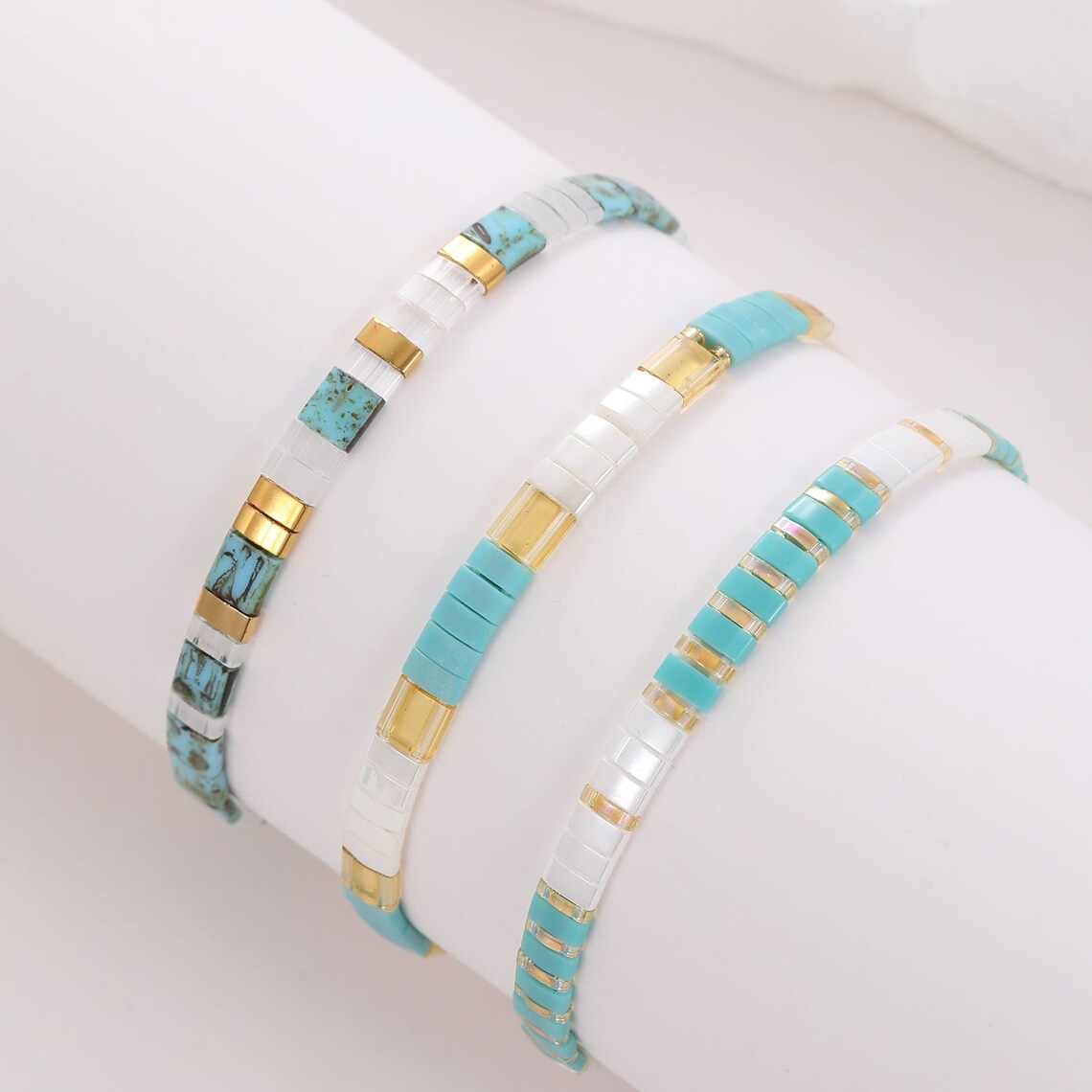 Eden Set: Eden, Juna and Sema Bracelets With Authentic Japanese Pearls ...