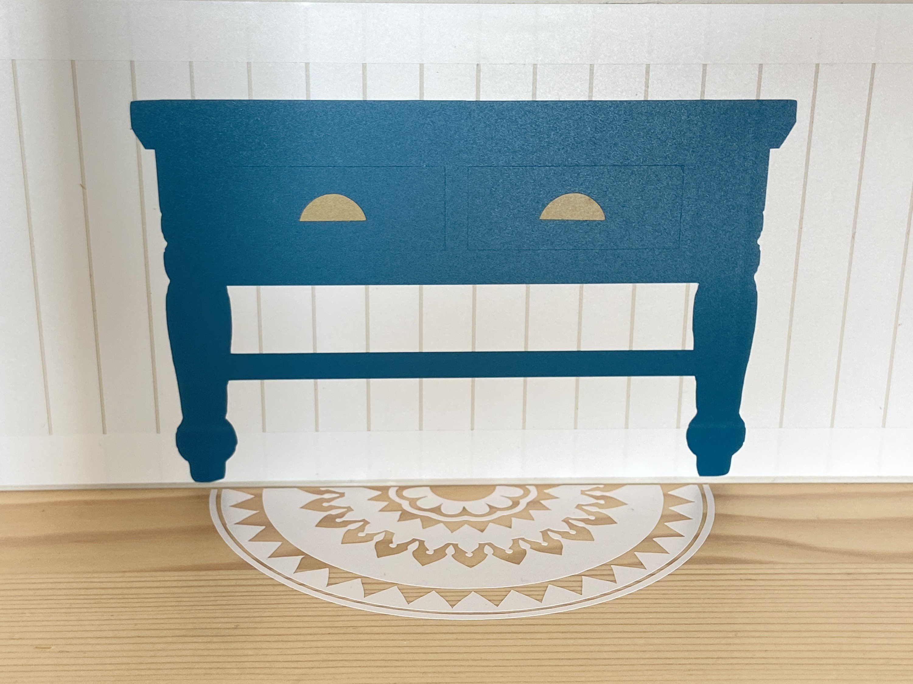 Vinyl Modern Farmhouse Dollhouse Decals - Etsy