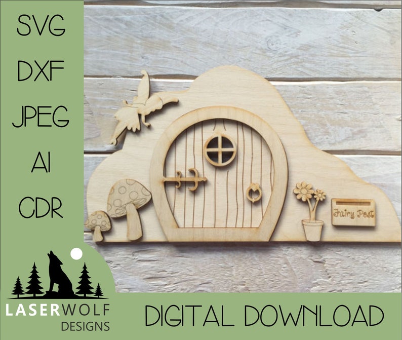 Laser Cutting Digital Download Vector Laser File Glowforge - Etsy