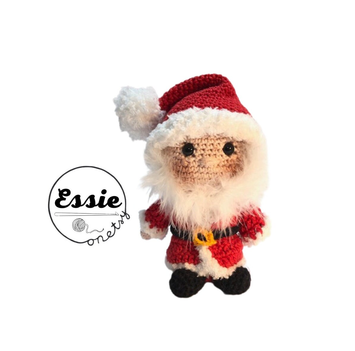 Munchkins Santa and Snowy Crochet Pattern/amigurumi. Nederlands ...