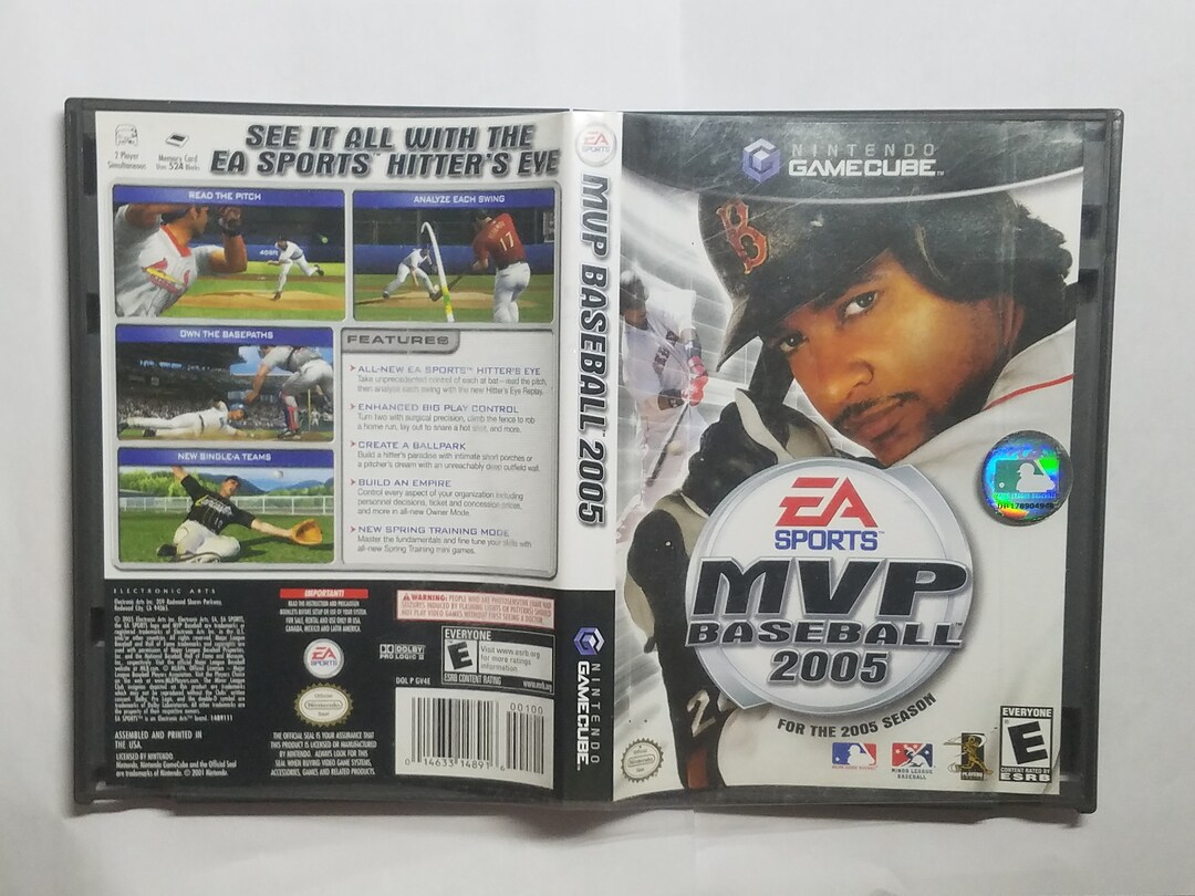 UGLY Nintendo Gamecube GC MVP Baseball Game - Etsy