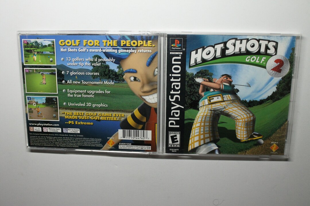 Hot Shots Golf 2 Playstation 1 PS1 Psx Authentic Video Game Complete ...