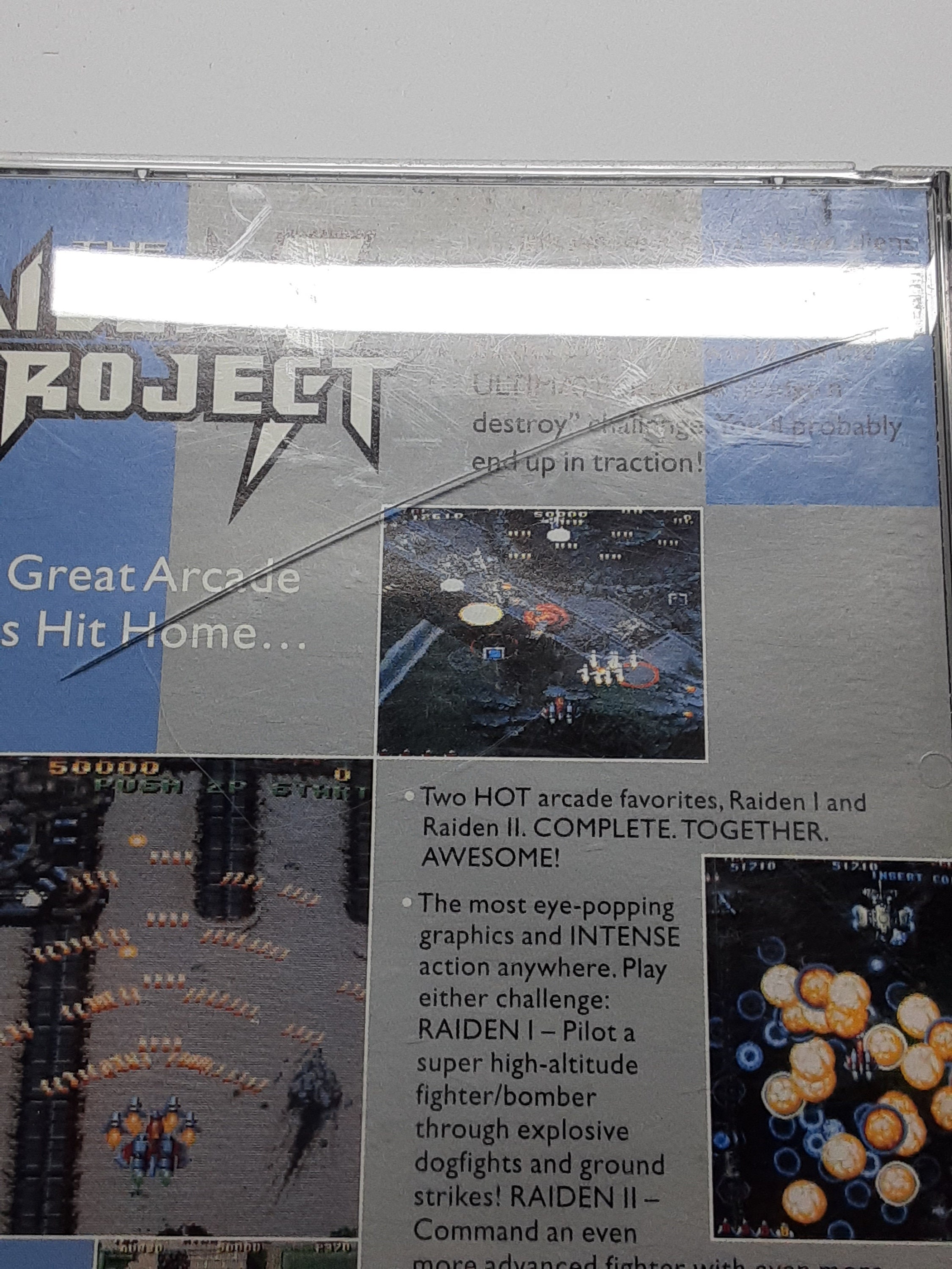 UGLY Raiden Project Playstation PS1, PSX Authentic Video Game Long Box ...