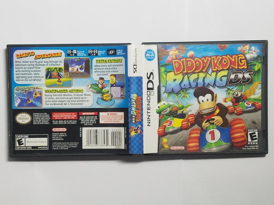 Diddy Kong Racing Nintendo Ds NDS Authentic Video Game Cartridge Racing ...
