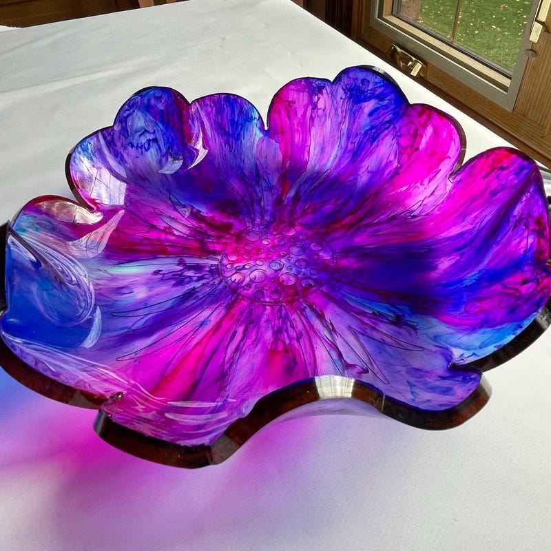 Resin Bowl - Etsy