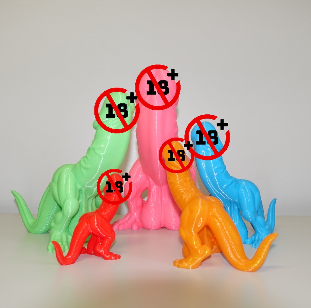 Dino Dick Ultra | 3D Printed Dinosaur Penis Gag Gift - Etsy