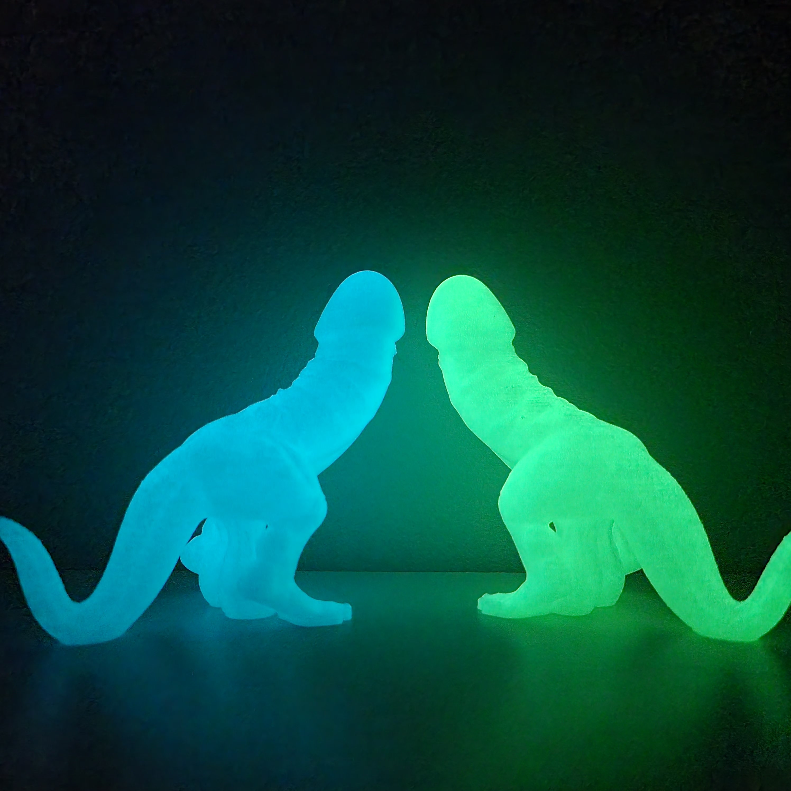 Glow in the Dark Dino Dick Phallus T-REX Dickasaurus Penis - Etsy Australia