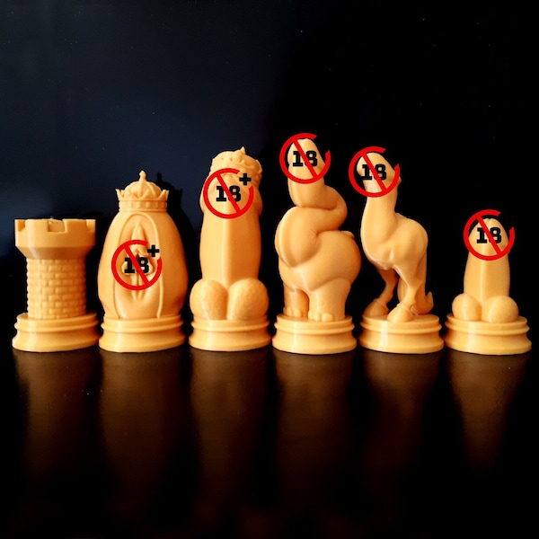 Sexy Chess Set Etsy