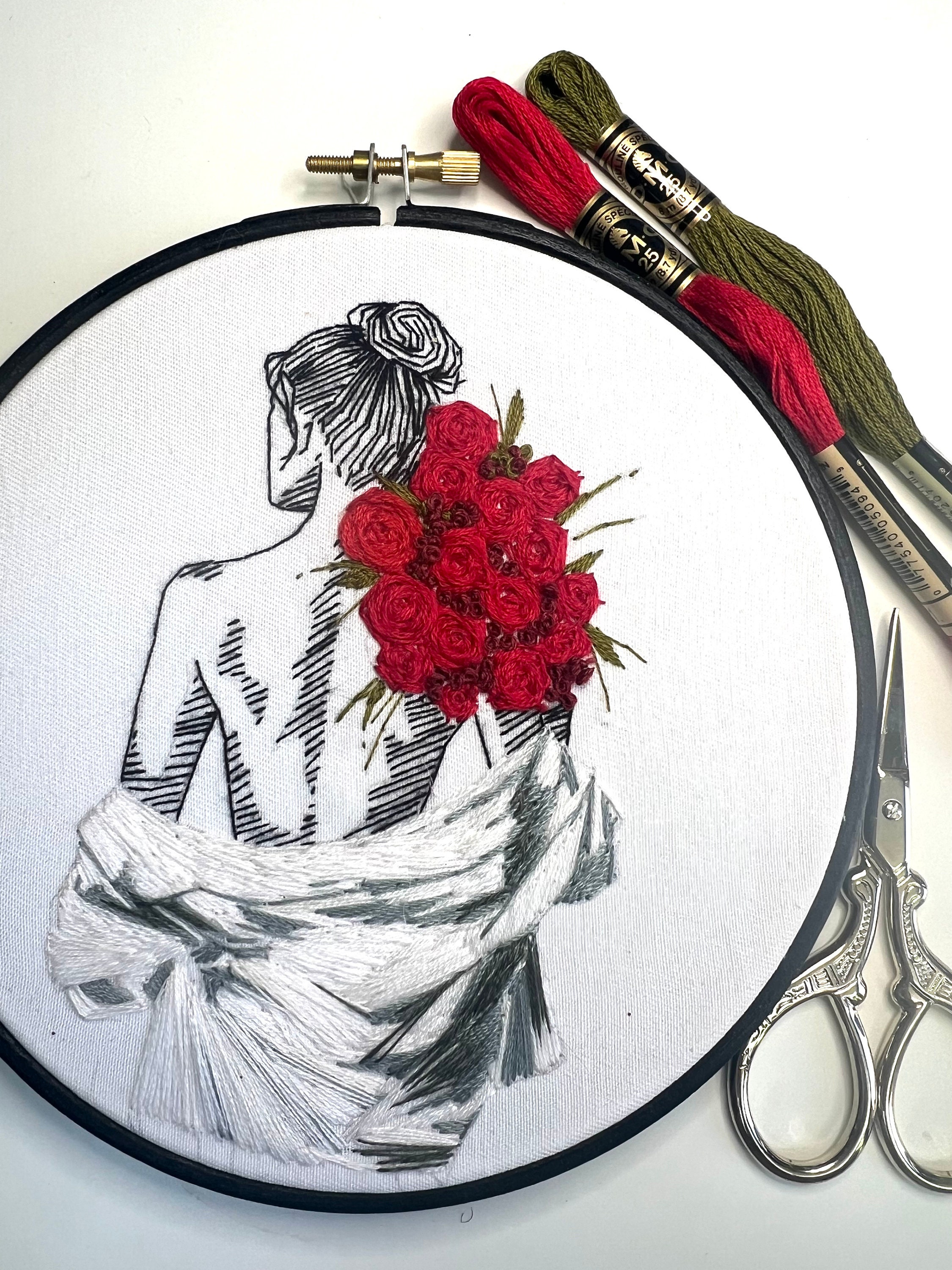 PDF Embroidery Pattern, Beginners Embroidery, Embroidery PDF ...