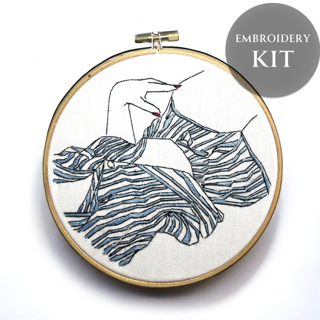 KIT - Hope / Embroidery Kit / Stitch Kit / Craft Kit / Embroidery ...
