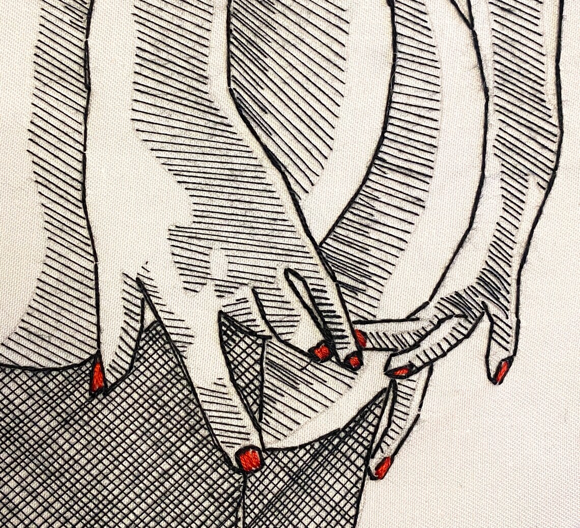 Eva / Embroidery / Embroidery Art / Embroidery Design / - Etsy